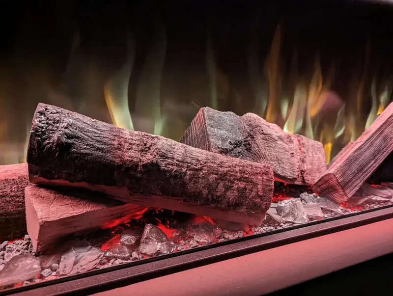Horizon Series 1524 Panoramic Fire - 60 Inch | Media Wall Fire